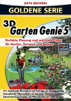 3D GARTEN GENIE 5 (GARTENGENIE / DATA BECKER) - Software bei bücher.de