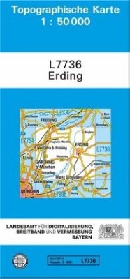 Topographische Karte Bayern Erding - Landkarten bei bücher.de bestellen