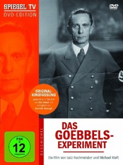 Das Goebbels-Experiment auf DVD - jetzt bei bücher.de bestellen