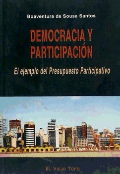 Democracia y participación : el ejemplo del presupuesto participativo de Porto … von Boaventura ...