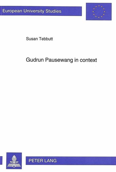 Gudrun Pausewang in Context von Susan Tebbutt - englisches Buch - bücher.de