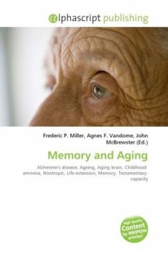 Memory and Aging - Fachbuch - bücher.de