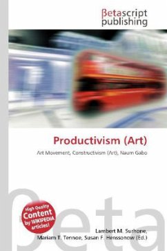 Productivism (Art) - englisches Buch - bücher.de