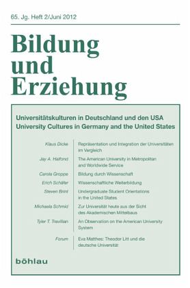 Universitätskulturen in Deutschland und den USA - Fachbuch - bücher.de