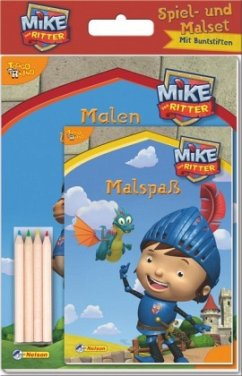 Mike der Ritter - Spiel- und Malset, m. 4 Buntstiften bei bücher.de ...