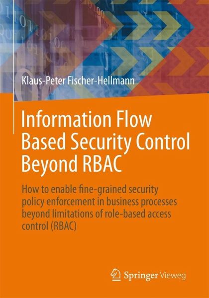 Information Flow Based Security Control Beyond RBAC (eBook, PDF) von ... Information Flow Based Security Control Beyond RBAC (eBook, PDF) von ...
