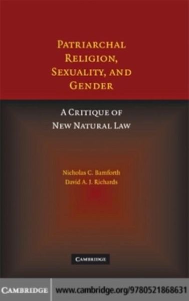 Patriarchal Religion, Sexuality, and Gender (eBook, PDF) von Nicholas ...