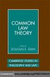 Common Law Theory von Douglas E. Edlin - englisches Buch - bücher.de