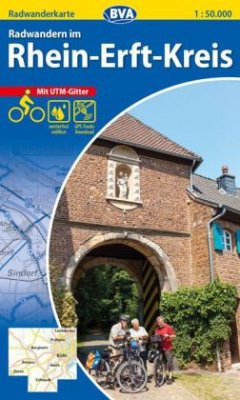 BVA Radwanderkarte Radwandern im Rhein-Erft-Kreis - Landkarten bei ...