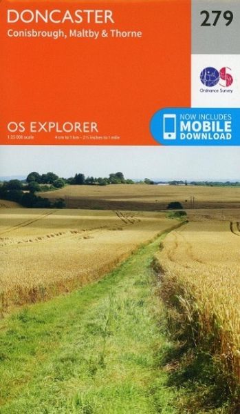 Doncaster, Conisbrough, Maltby and Thorne von Ordnance Survey ...