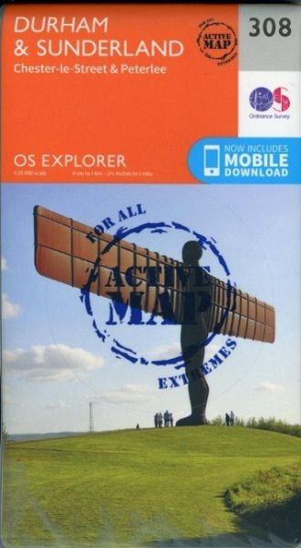 Durham and Sunderland von Ordnance Survey - Landkarten bei bücher.de