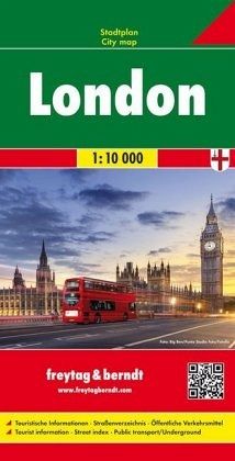 Freytag And Berndt Stadtplan London 1 10 000 Landkarten Bei Bücher De