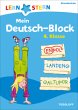Lernstern: Mein Deutsch-Block 4. Klasse von Werner Zenker - Schulbücher ...