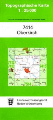 Topographische Karte Baden-Württemberg Oberkirch - Landkarten bei ...