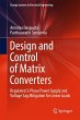 Design and Control of Matrix Converters von Anindya Dasgupta ...