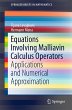 Equations Involving Malliavin Calculus Operators von Tijana Levajkovic ...