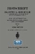 Festschrift Dr. Otto L. Heubner, Geheimem Medizinalrat, Professor und ...