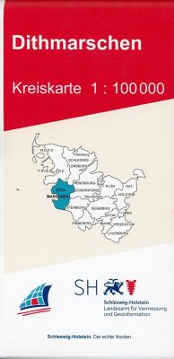Dithmarschen Kreiskarte 1 : 100 000 - Landkarten bei bücher.de