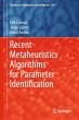 Recent Metaheuristics Algorithms for Parameter Identification von Erik Cuevas; Jorge Gálvez ...