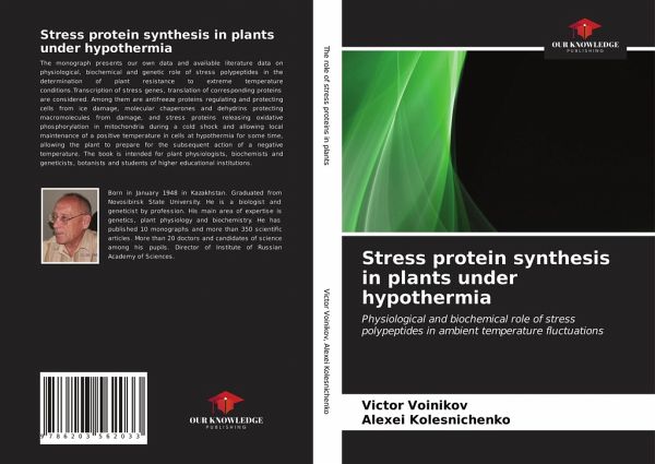 Stress protein synthesis in plants under hypothermia von Victor ...