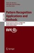 Pattern Recognition Applications and Methods - Fachbuch - bücher.de