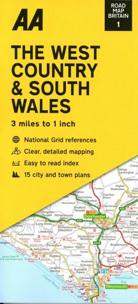 01 South Wales/West Country - Landkarten bei bücher.de bestellen