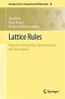 Lattice Rules von Josef Dick; Peter Kritzer; Friedrich Pillichshammer ...