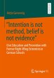 "Intention is not method, belief is not evidence" von Dr. Antje ...