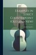 Examples in Strict Counterpoint (old and new) von Gordon Saunders - englisches Buch - bücher.de