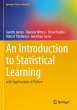 An Introduction to Statistical Learning von Gareth James; Daniela ...