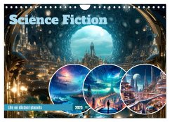 SCIENCE FICTION Life on distant planets (Wall Calendar 2025 DIN A4 ...