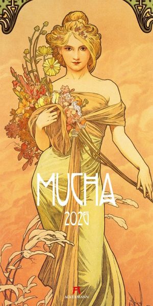 Alfons Mucha Kalender 2026 von Alfons Mucha; Ackermann Kunstverlag GmbH ...