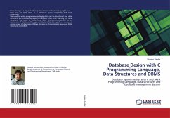 Database Design with C Programming Language, Data Structures and DBMS von Rupam Sardar ...