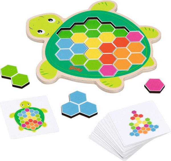 Goki 56302 - Legespiel Schildkröte Rosy, 41-teilig, Holz - Jetzt bei ...