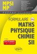 Formulaire MPSI/MP - Maths - Physique-chimie - SII - Nouveaux programmes (eBook, … von Bertrand ...