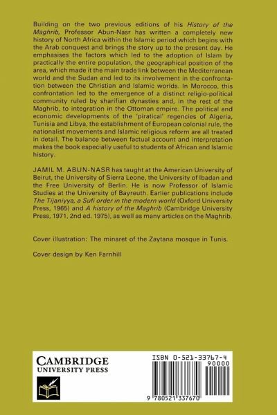 A History of the Maghrib in the Islamic Period von Jamil M. Abun-Nasr ...