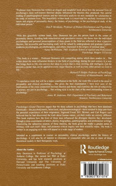 Psychology's Grand Theorists von Amy P Demorest - englisches Buch ...