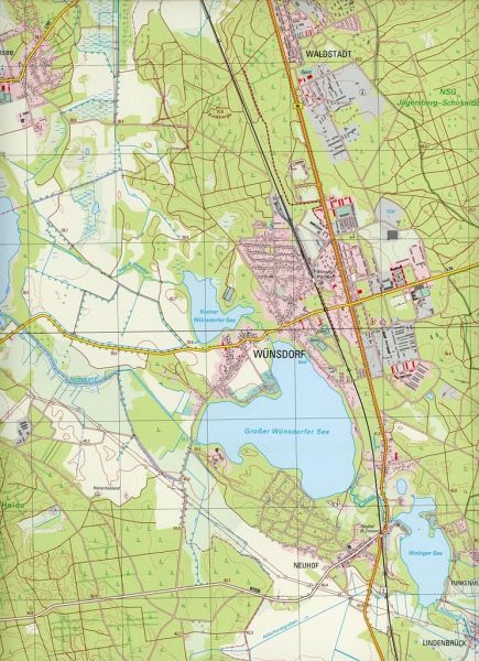 Wünsdorf 1 : 25 000 - Landkarten portofrei bei bücher.de