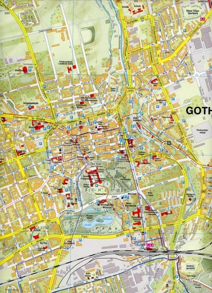 Stadtplan Gotha - Landkarten bei bücher.de bestellen