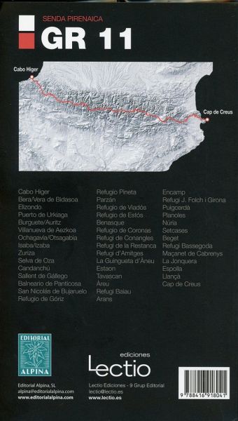 Wanderkarte GR 11 Pyrenean Trail - Landkarten bei bücher.de bestellen