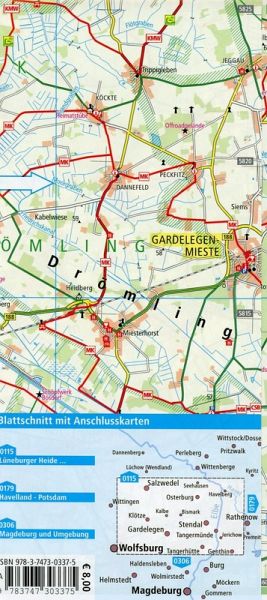 PublicPress Radkarte Altmark - Landkarten bei bücher.de bestellen