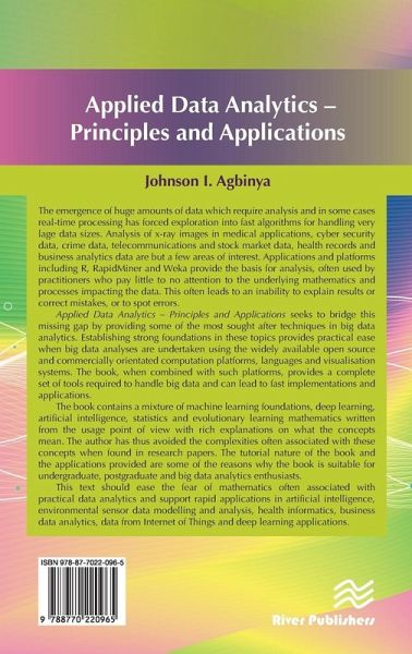 Applied Data Analytics - Principles and Applications von Johnson I Agbinya - englisches Buch ...
