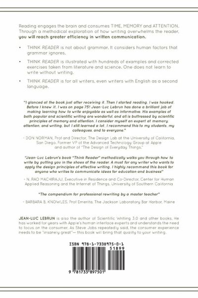 Think Reader: Reader-designed techniques to improve your writing von ...