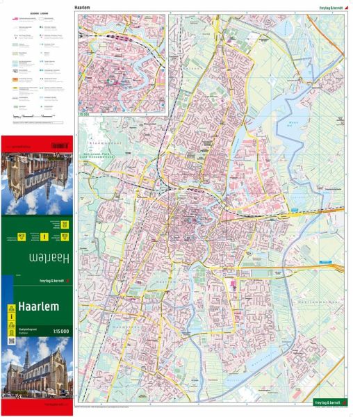 Haarlem Stadtplan 1 20 000 Freytag And Berndt Landkarten Bei Bücher De