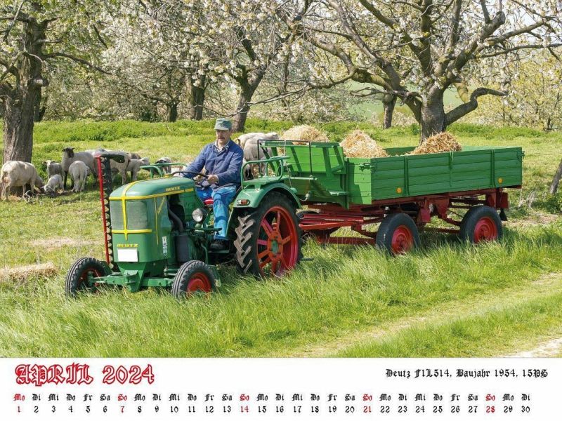 Faszination Schlepper Kalender 2024 von Frank Pommer - Kalender bei ...