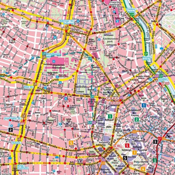 Wien Stadtplan 1 15 000 Freytag And Berndt Landkarten Bei Bücher De