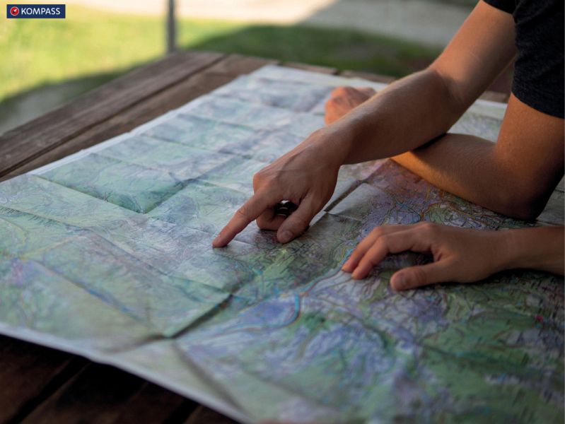 KOMPASS Wanderkarte 755 Niederrhein Süd, Naturpark Maas-Schwalm-Nette 1 ...